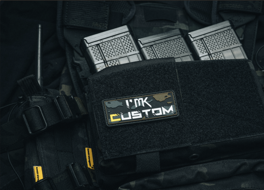 MK CUSTOM -PVC Patch "I'MK Custom" EDT - MK CUSTOM