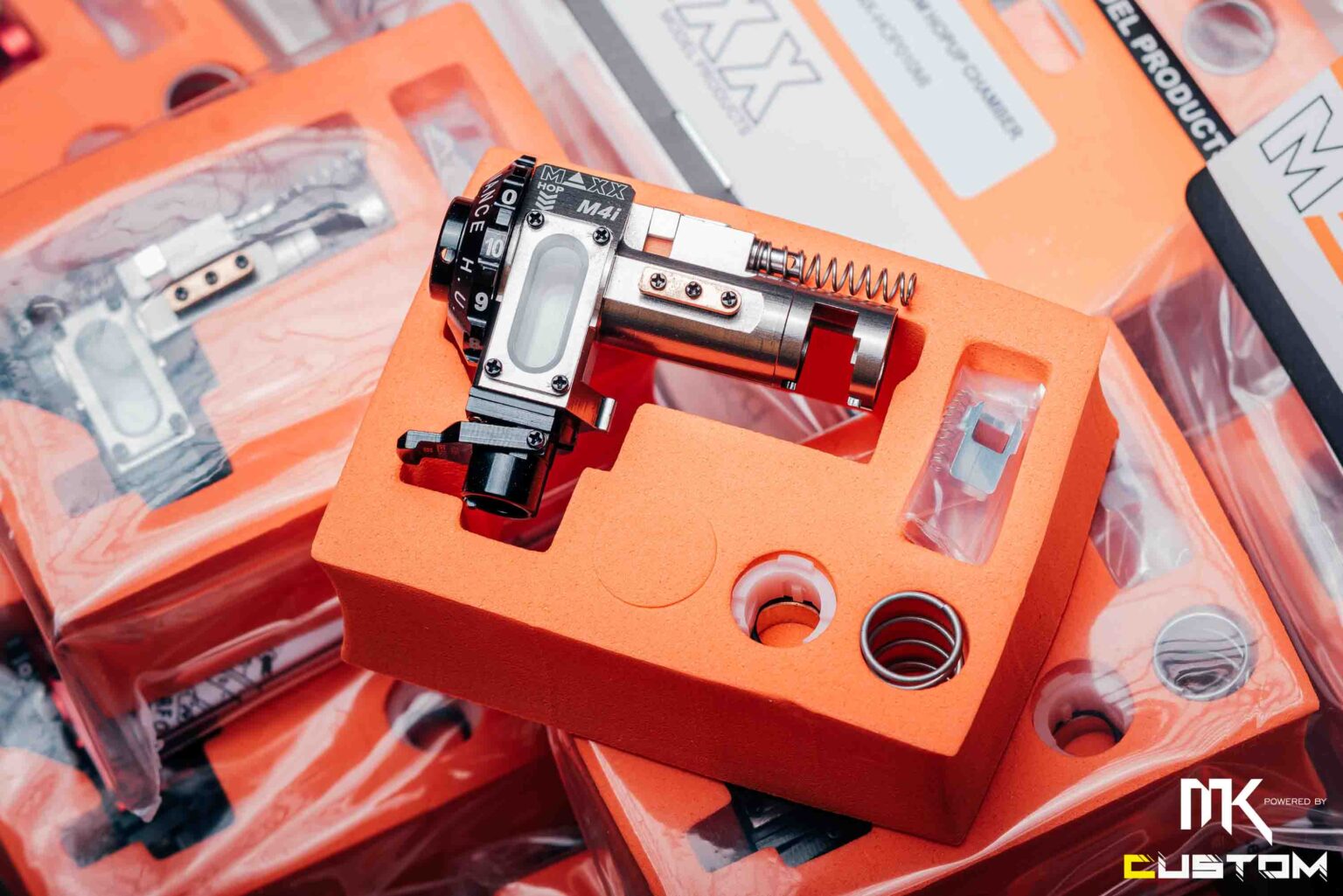 Maxx Model CNC Aluminum Hopup Chamber for M4 / M16 Series Airsoft AEG ...