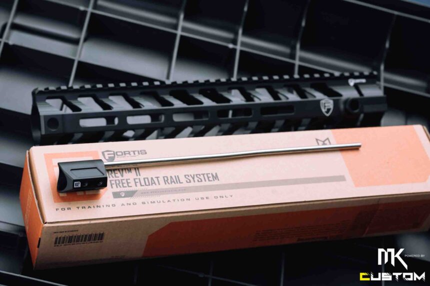 PTS FORTIS REV™ II FREE FLOAT RAIL SYSTEM - 12" MLOK - MK CUSTOM