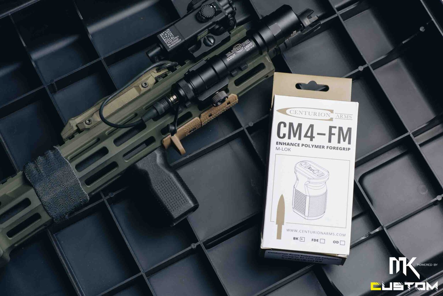 PTS - CENTURION ARMS ENHANCED POLYMER FOREGRIP M-LOK - MK CUSTOM