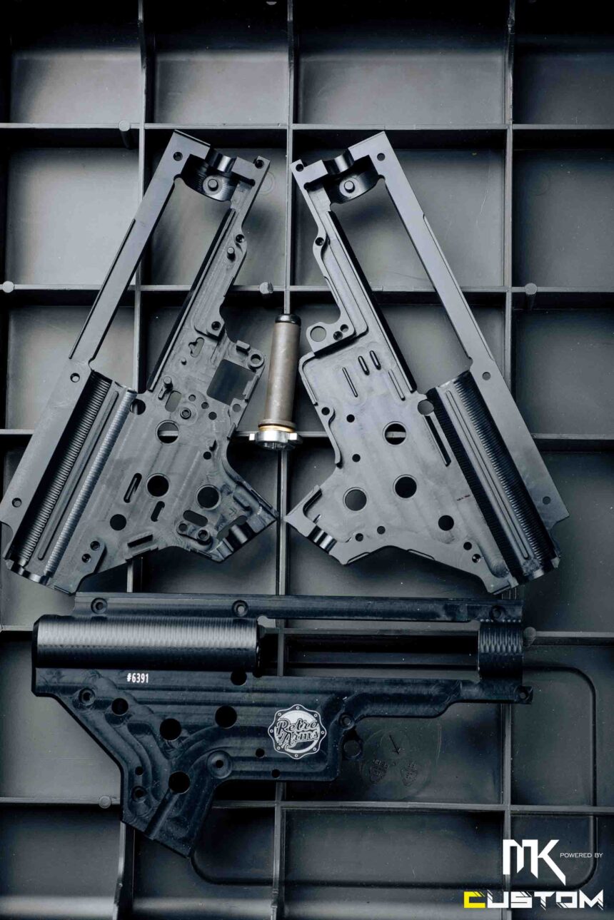 Retro Arms - CNC Gearbox SR25 (8mm) - QSC - MK CUSTOM