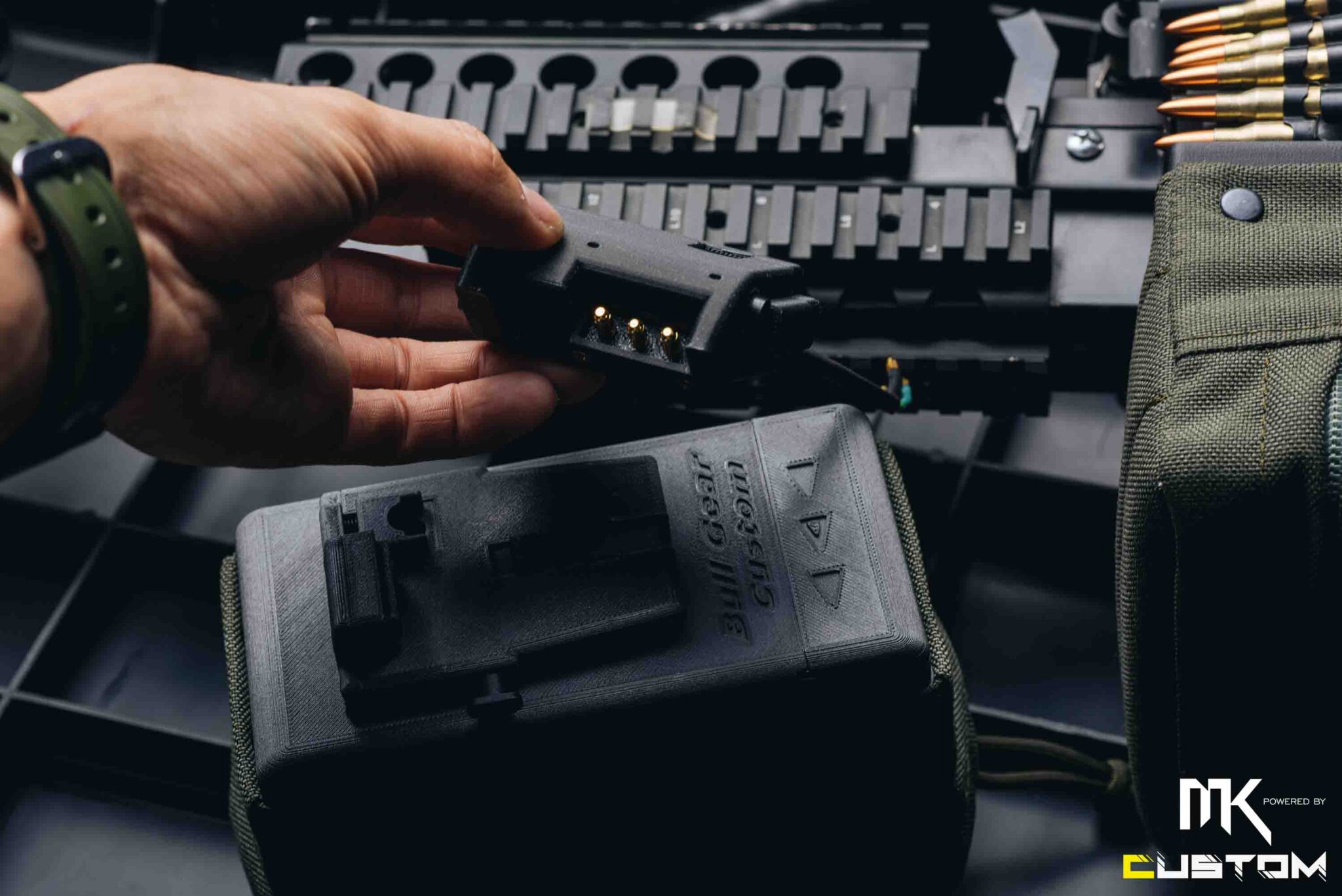 BullGear - Classic Army M249 KIT-BOX MAGAZINE DRUM 2500 ROUND (BULLGEAR ...