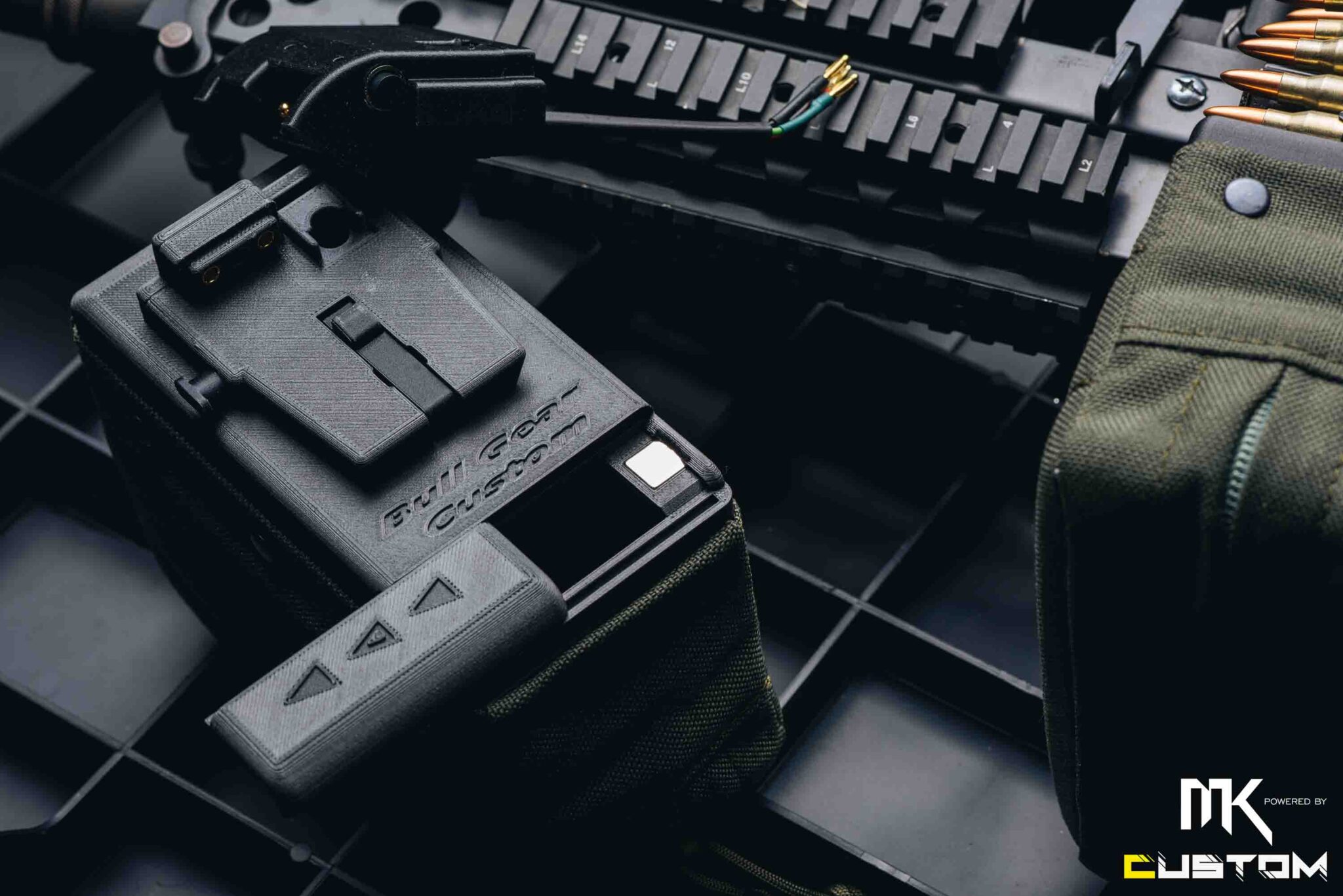 BullGear - Classic Army M249 KIT-BOX MAGAZINE DRUM 2500 ROUND (BULLGEAR ...