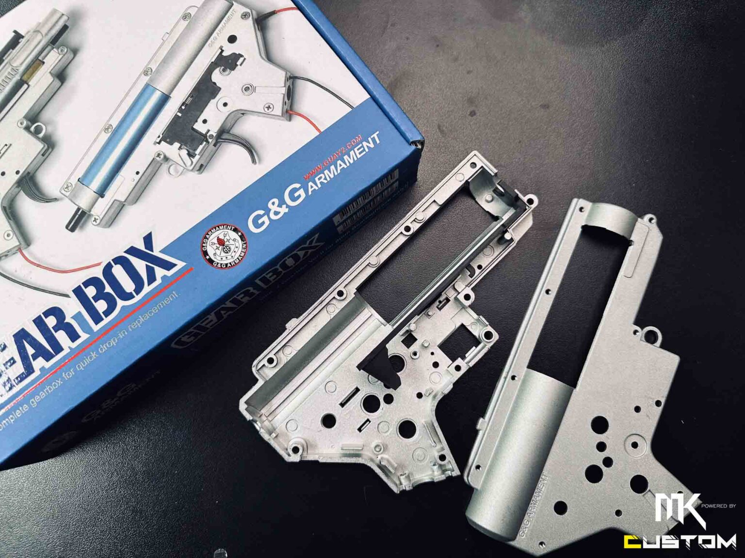 G&G -Gearbox reforzado v2 - 8mm - MK CUSTOM