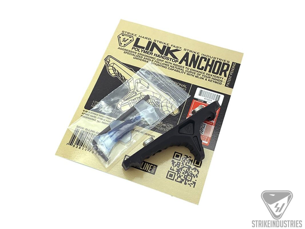 Strike Industries LINK Anchor Polymer Hand Stop (Negro) - MK CUSTOM