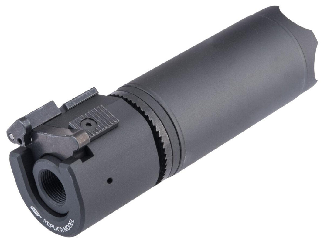 B&T Licensed Rotex-V QD Mock Suppressor (Color: Negro / Compacto) - MK ...