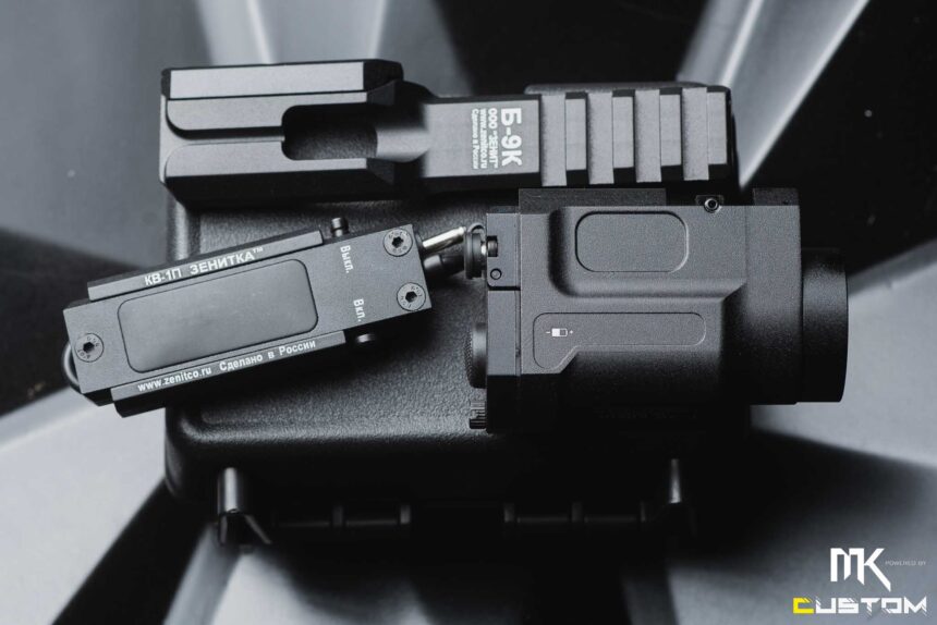 Linterna Zenitco 2p-IK Klesh Ak 2K (Modelo: Negro) - MK CUSTOM