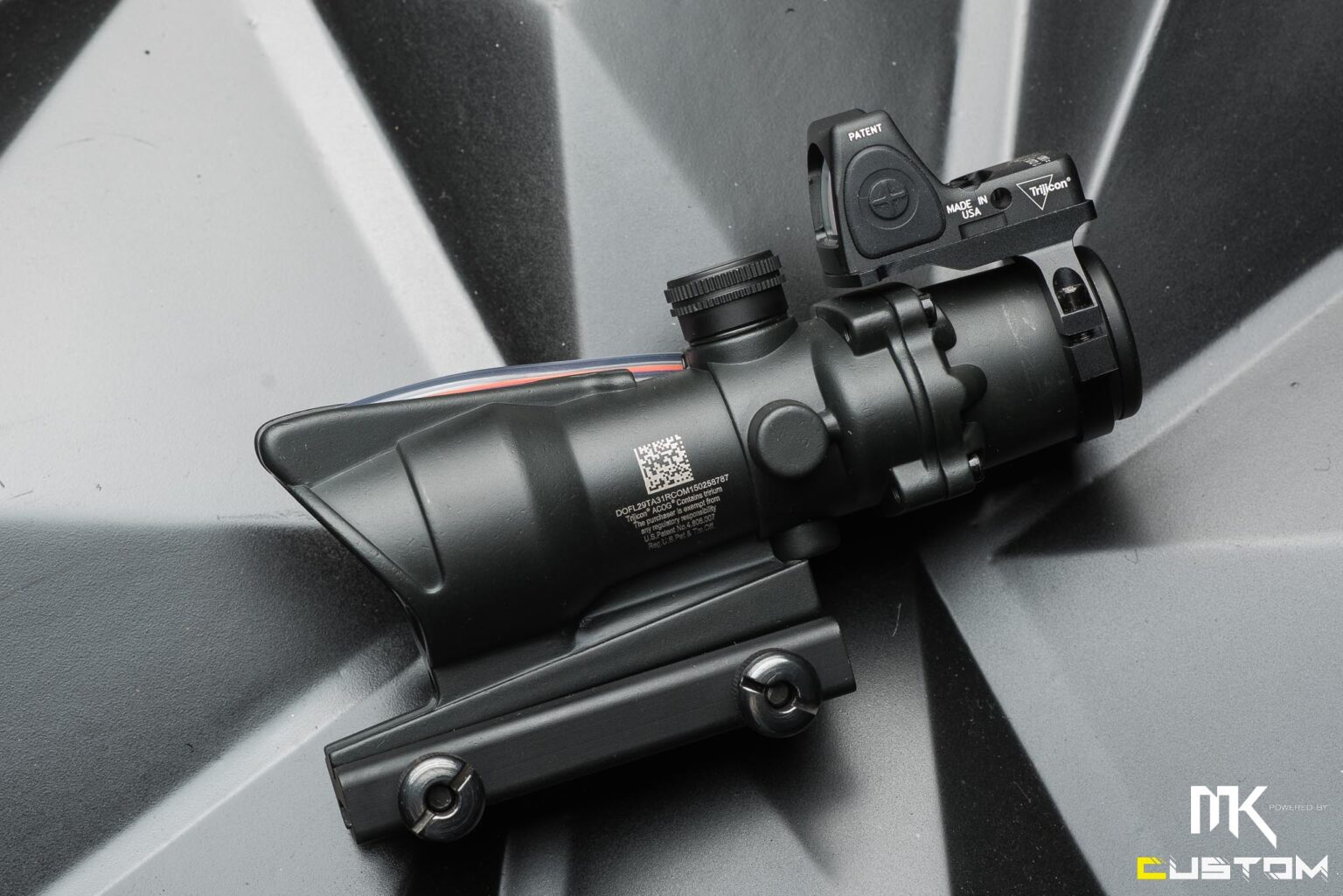 TRIJICON - ACOG® 4x32 BAC Riflescope +Trijicon RMR Airoft - MK CUSTOM