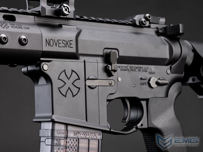EMG Noveske Licensed N4 Airsoft AEG Rifle w/ CYMA Platinum Gearbox ...