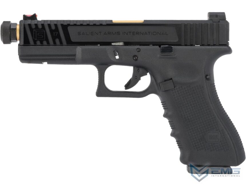 Elite Force Licensed GLOCK 17 Gen. 4 Gas Blowback Airsoft Pistol w/ EMG ...