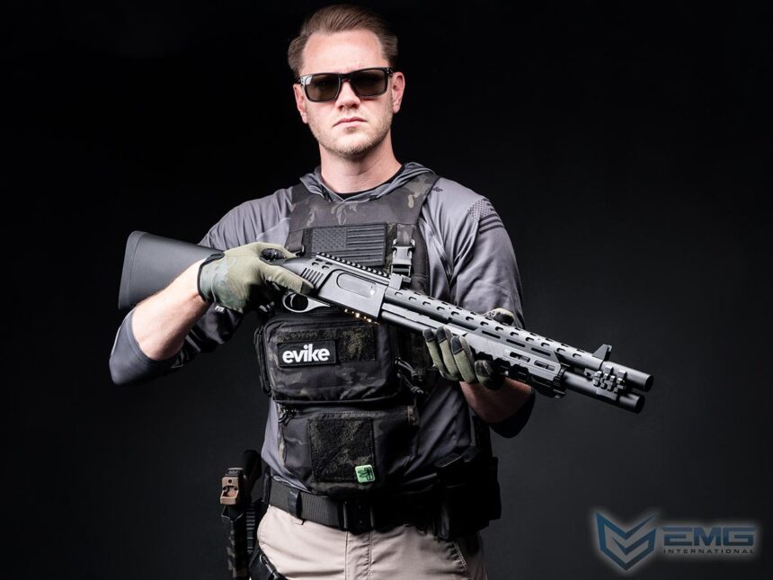 Strike industries Licensed M870 Gas Powered Pump Action Shotgun w/ M ...