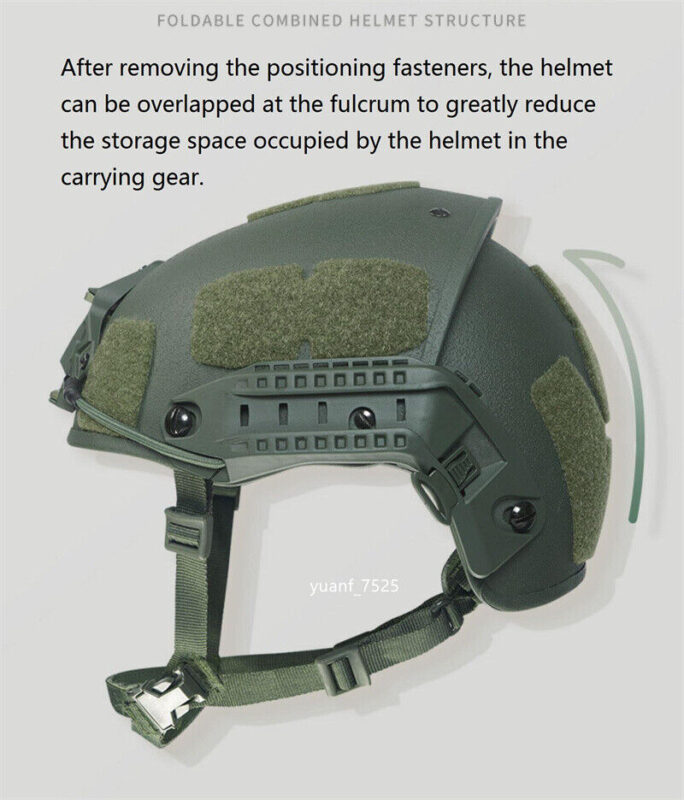 Helmet Airframe - Casco Tactico - (Color : FDE) - MK CUSTOM