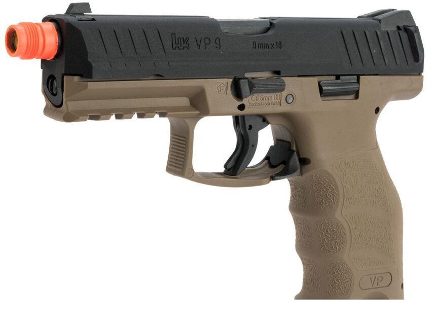 UMAREX / H&K Licensed VP9 Striker Fired Full Size Airsoft GBB Pistol ...