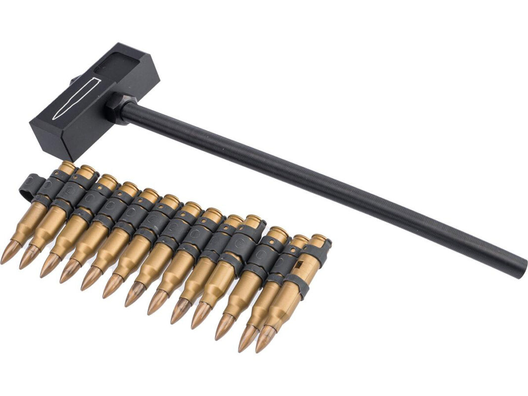 VFC Box Magazine Style Gas Resevoir w/ Dummy Rounds for M249 MINIMI Gas ...