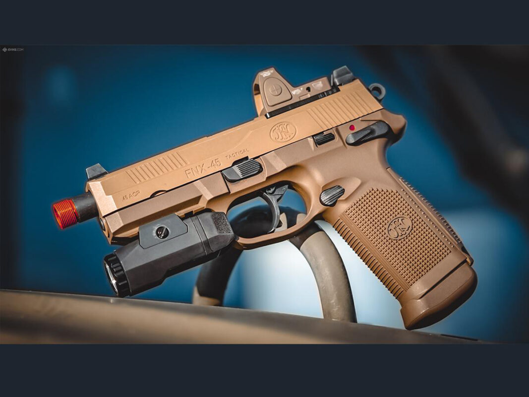 Cybergun FN Herstal Licensed FNX-45 Tactical Airsoft Gas Blowback ...