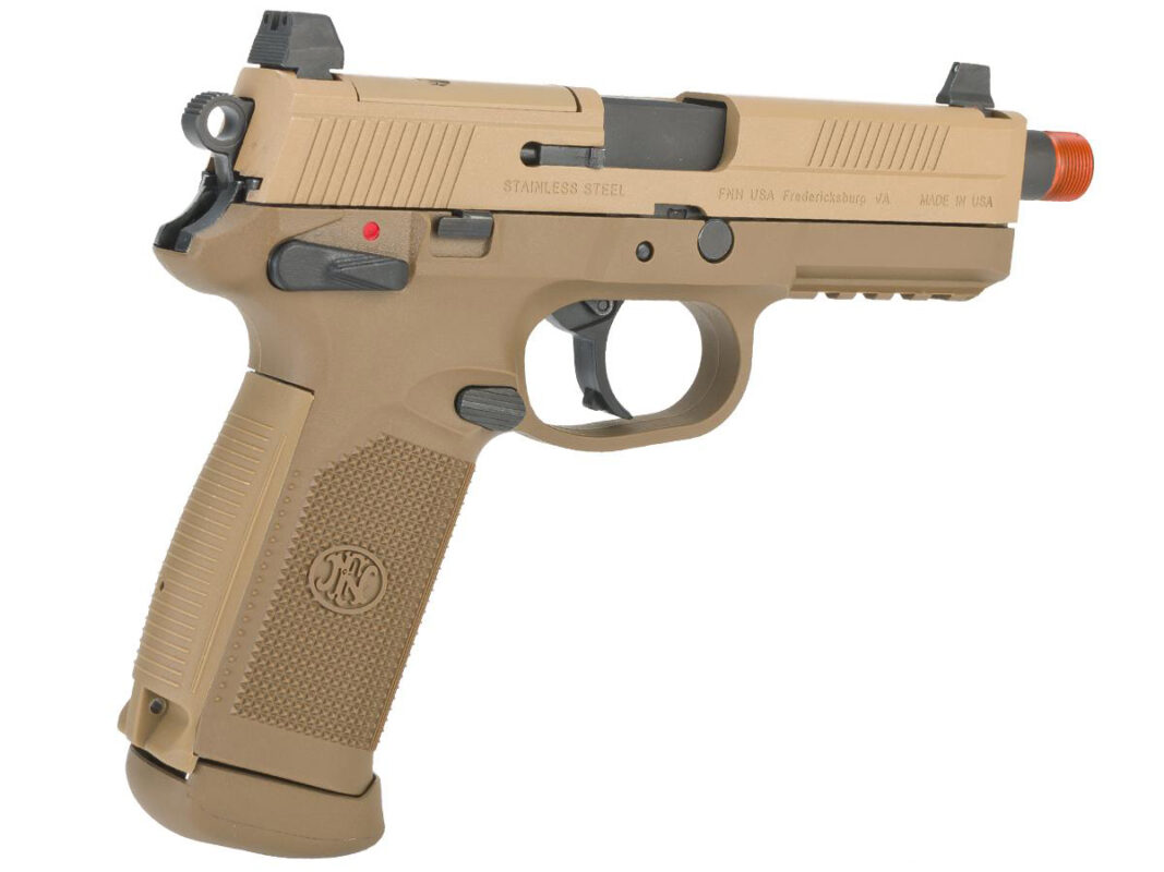 Cybergun FN Herstal Licensed FNX-45 Tactical Airsoft Gas Blowback ...