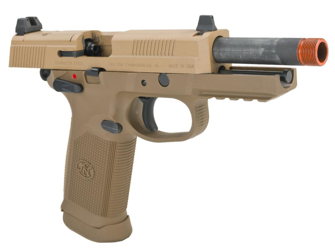 Cybergun FN Herstal Licensed FNX-45 Tactical Airsoft Gas Blowback ...