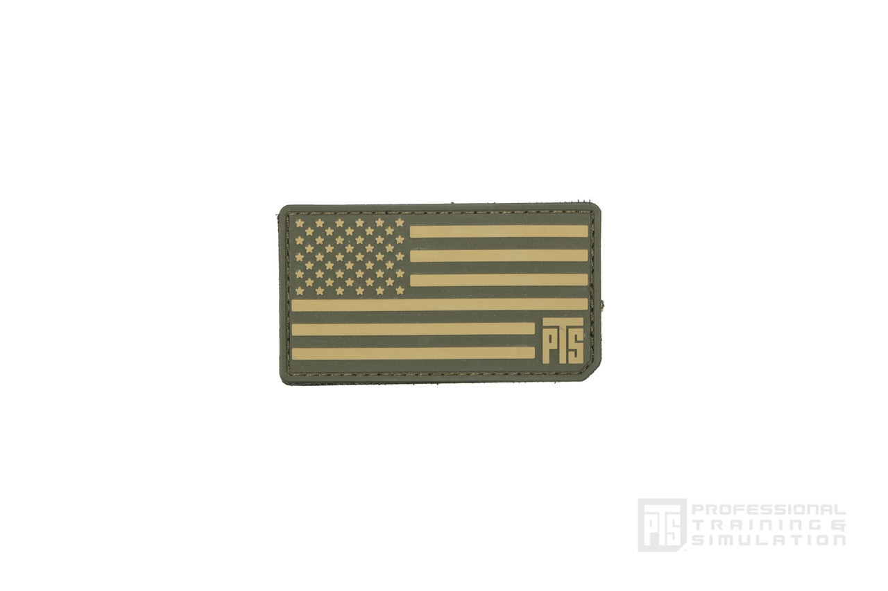 PTS - FLAG PATCH PVC - MK CUSTOM